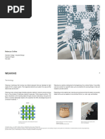 Types of Weaves and Techniques | PDF | Weaving | Loom