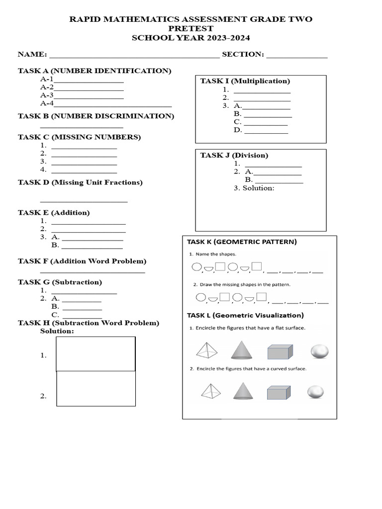 Rma2 Answer-Sheet | PDF
