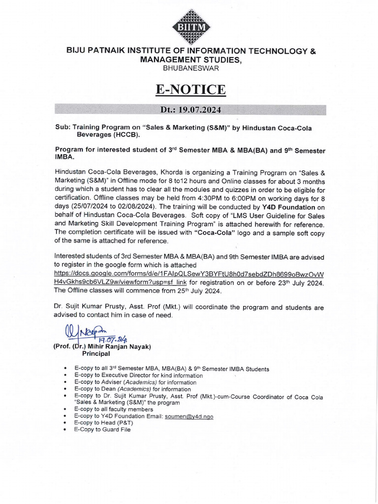 E Notice | PDF