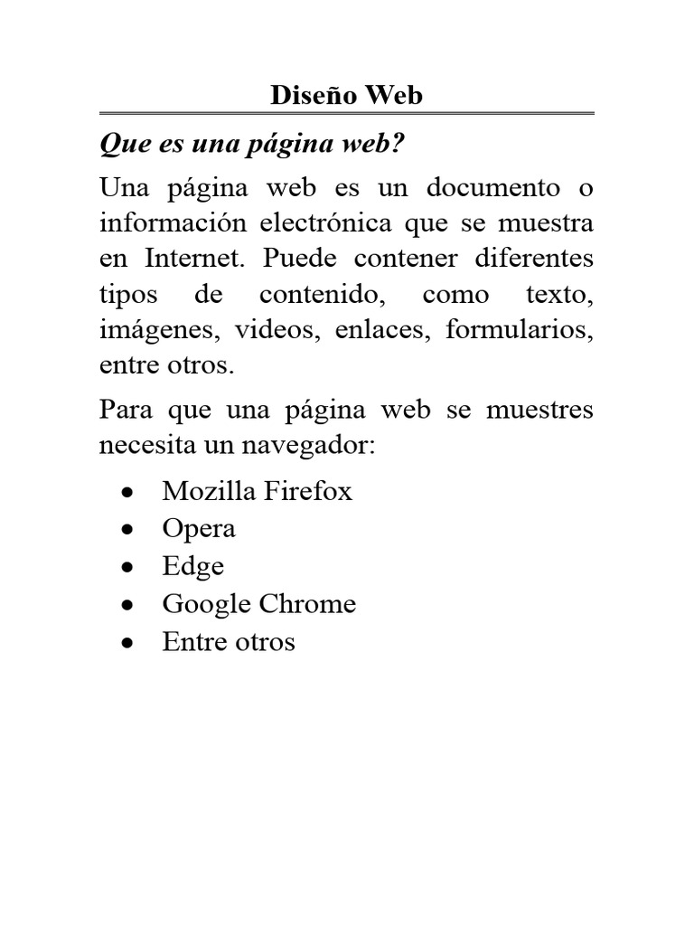 Diseño Web - LCI | PDF | Red mundial | Internet y web