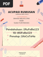 Nota Rumusan T5 KSSM | PDF