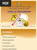 Measurements Grade 7 Lesson | PDF
