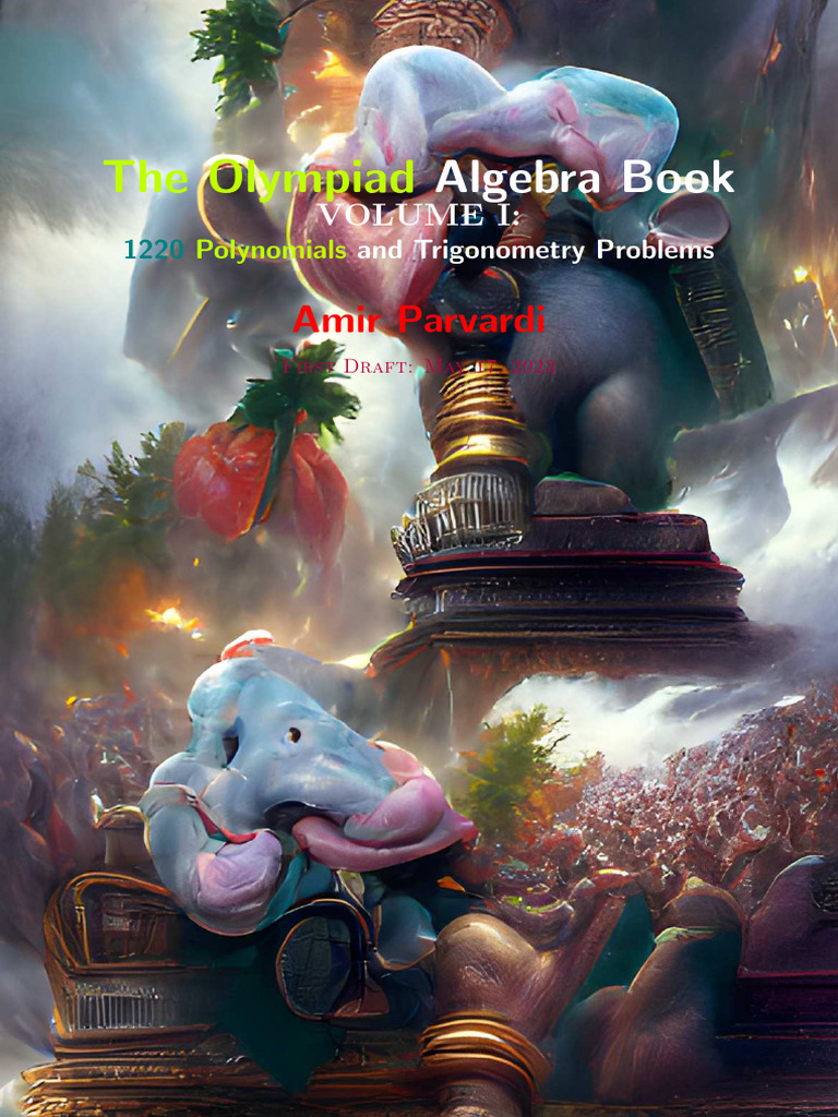 The Olympiad Algebra Book Vol I 1220 Pol | PDF | Trigonometry | Polynomial