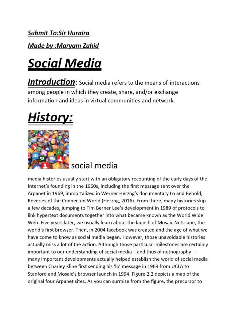 Assignment | PDF | Popular Culture & Media Studies | Social Media