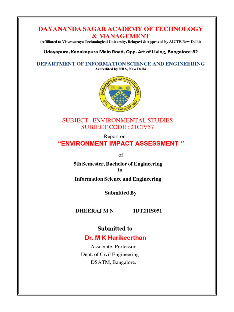 Dayananda Sagar Academy of Technology & Management: Udayapura, Kanakapura Main Road, Opp. Art of ...