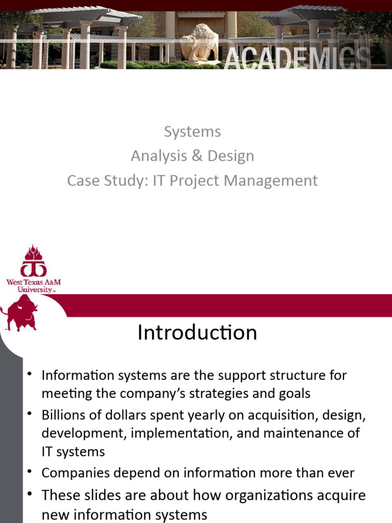 Lecture 4 - Project Management Case Study | PDF | Software Development Process | Software ...