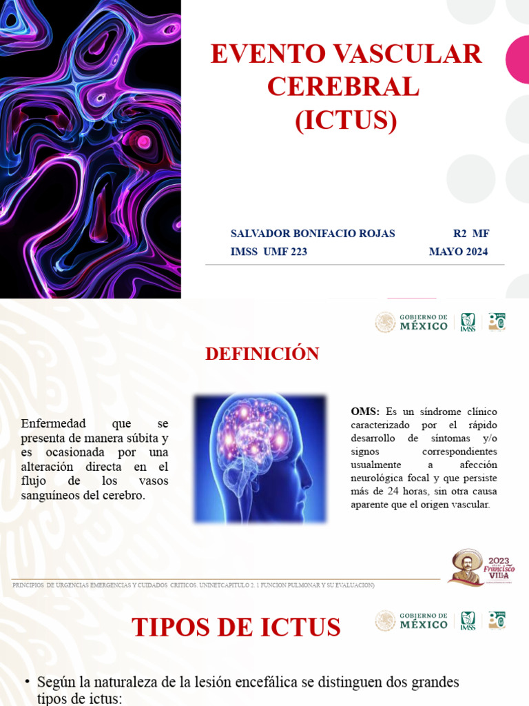 Evento Vascular Cerebral | PDF | Carrera | Angiología