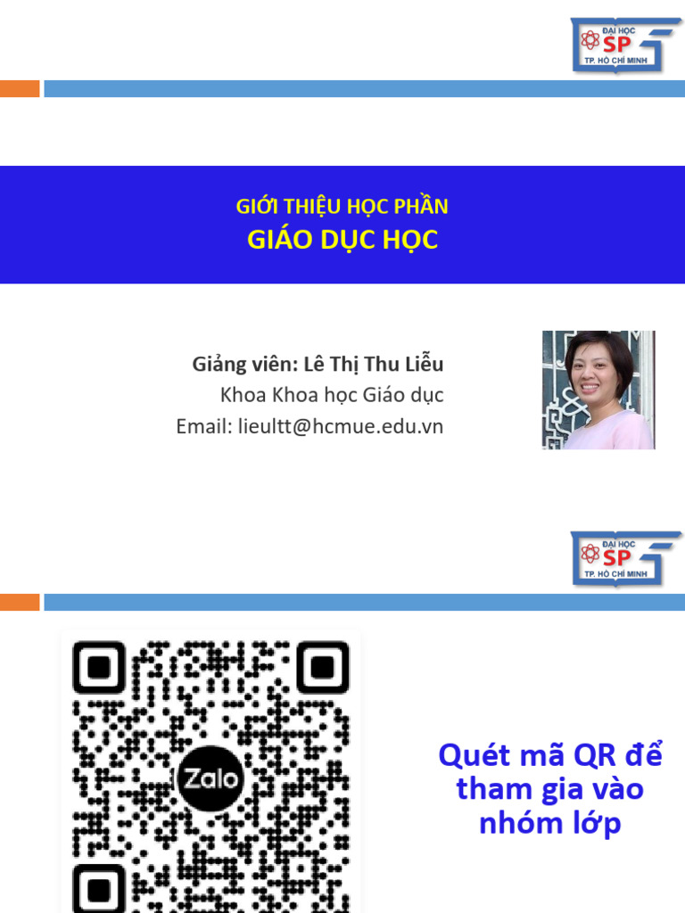 Gioi Thieu Hoc Phan | PDF