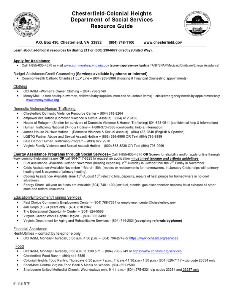 VCU Dental Care Resources Guide | PDF | Domestic Violence | Veteran