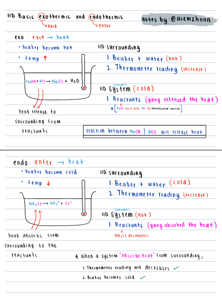 Chapter 3 Form 5 - Termochemistry | PDF | Solubility | Physical Quantities