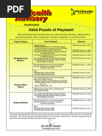 PhilHealth Premium Payment Slip | PDF