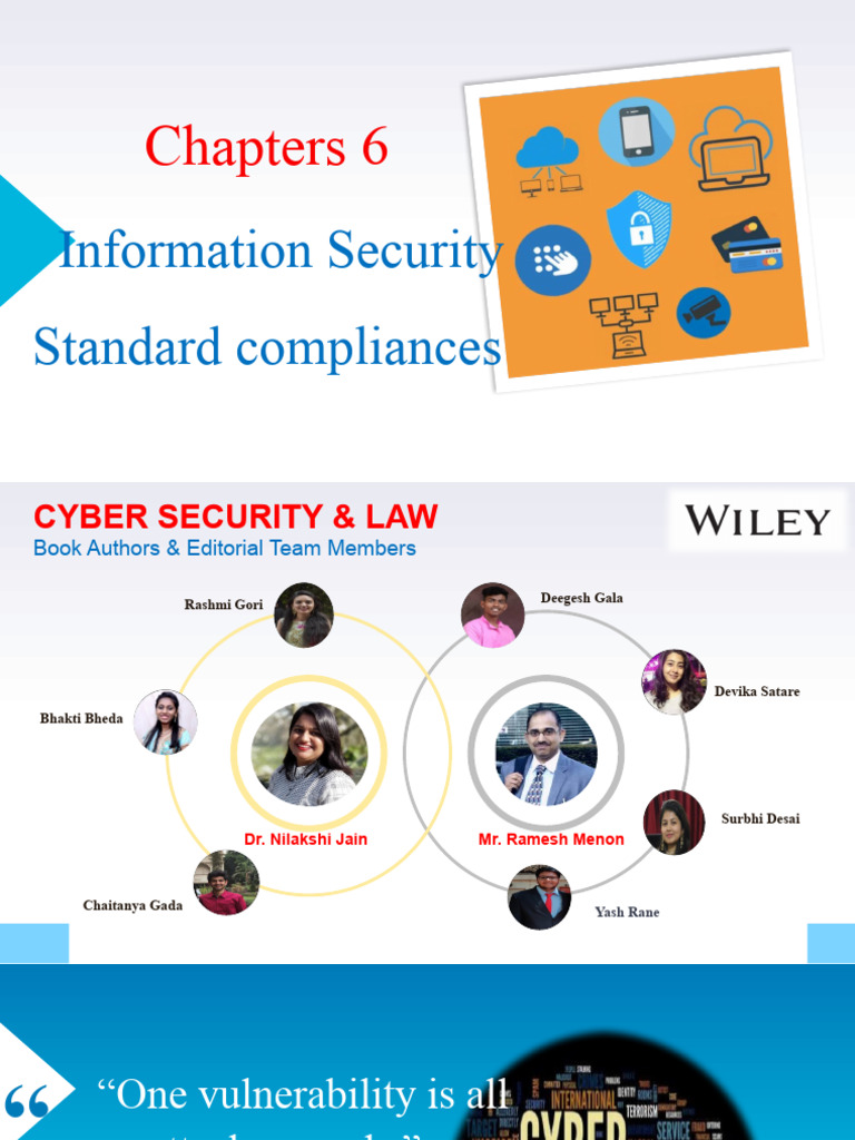 Chapter 6 | PDF | Sarbanes–Oxley Act | Information Security