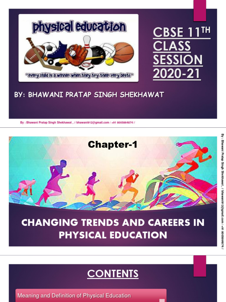 Physical Education Trends & Careers Guide | PDF | Physical Education | Mind