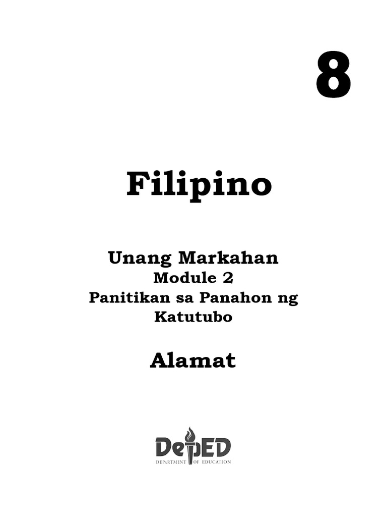 m2 q1 Filipino 8 | PDF