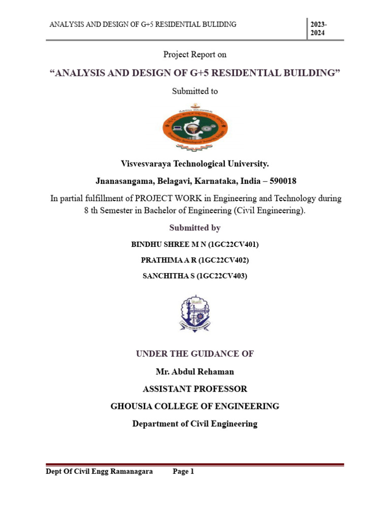 Mini Project | PDF | Earthquake Engineering | 3 D Computer Graphics