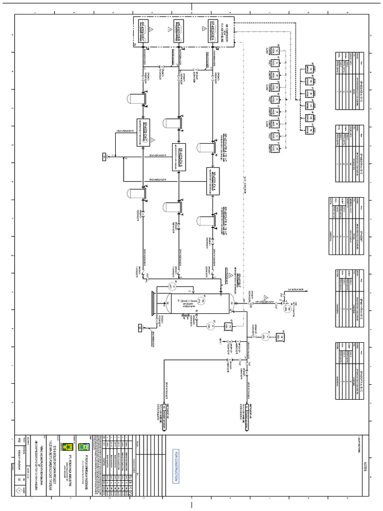 PSB-40-P1-EF-2010-R - 7 P&ID of Air Compressor System For Fly Ash ...