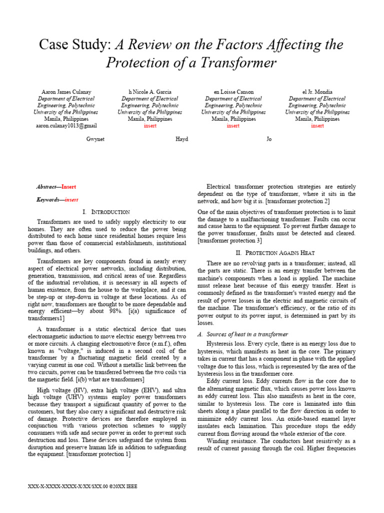 Case Study 3 | PDF | Transformer | Inductor