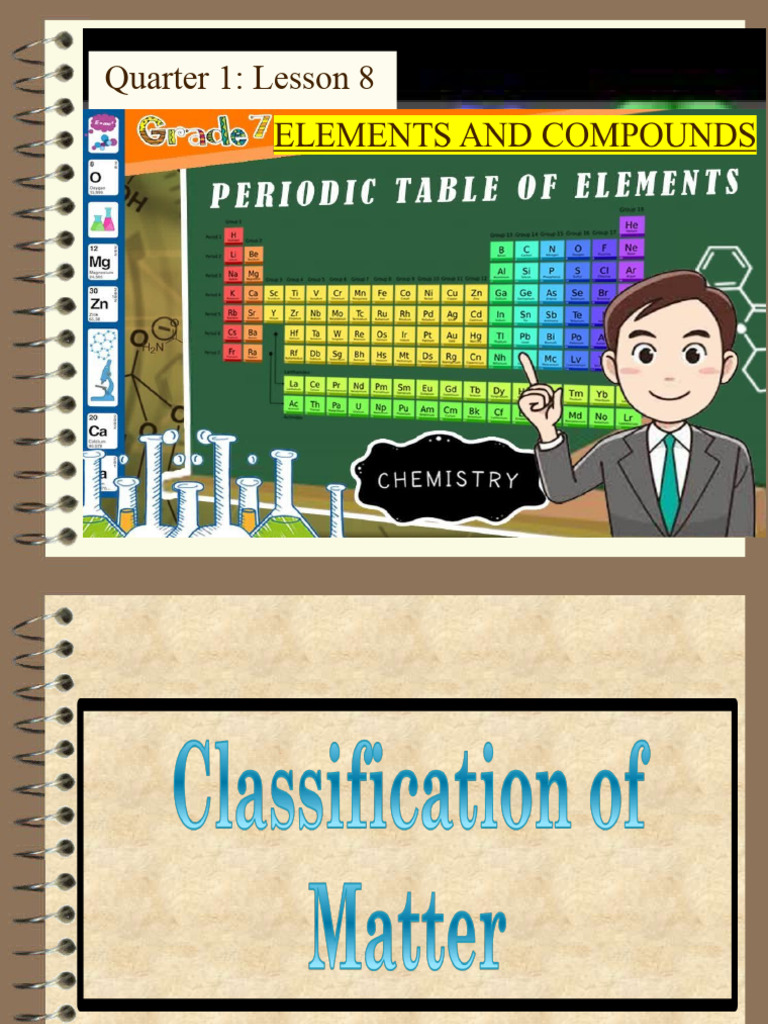 Elements and Compounds Overview | PDF | Chemical Elements | Chemical ...