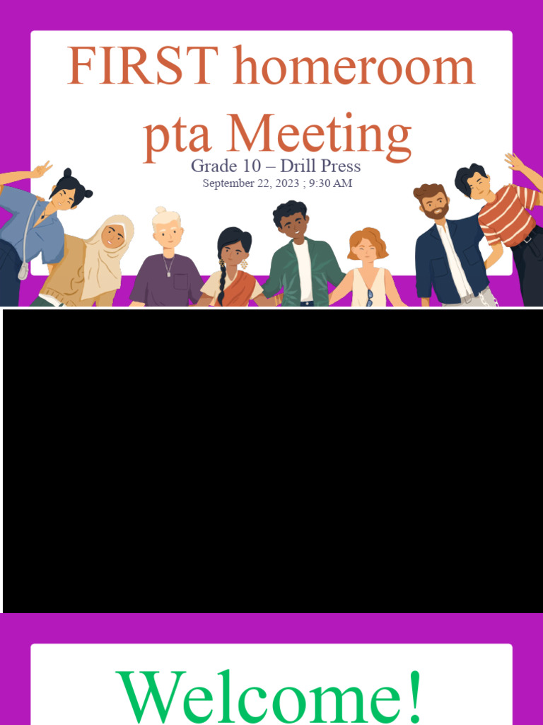 1st Homeroom Pta Meeting | PDF | Observances