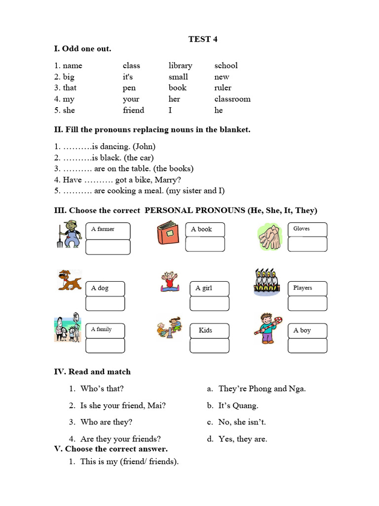 TEST 4-BT B TR | PDF | Language Mechanics | Linguistics
