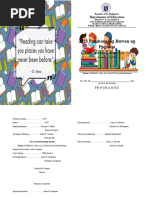 READING MONTH TARP | PDF