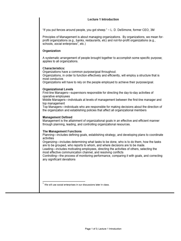 Lecture01 Introduction 2021 01 | PDF | Goal | Employment