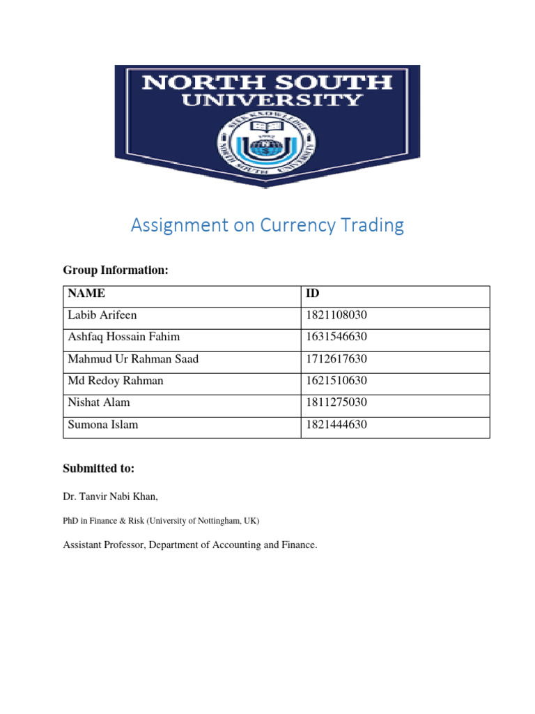 Assignment | Download Free PDF | Pound Sterling | United States Dollar Assignment | Download Free PDF | Pound Sterling | United States Dollar