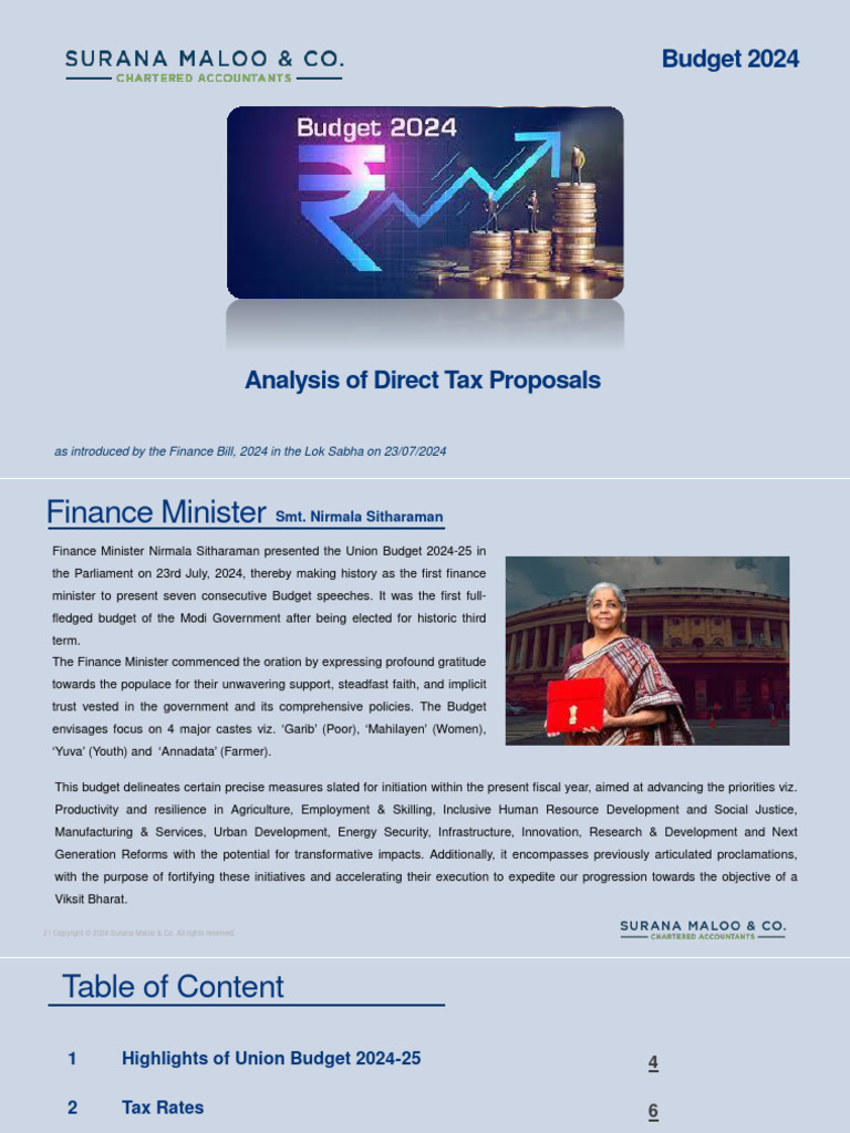 SMC_2024_Budget | Download Free PDF | Capital Gains Tax | Taxes