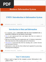 Information System Notes For Students | PDF | System | Information System