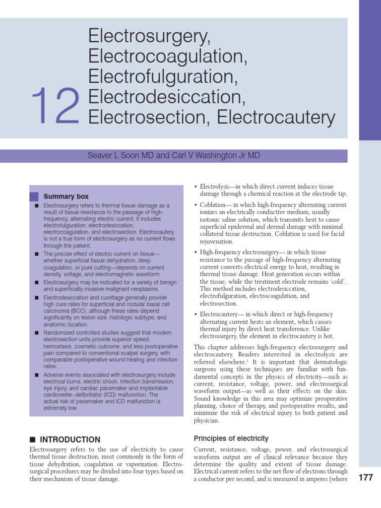 Electrosurgery | PDF | Transformer | Damping