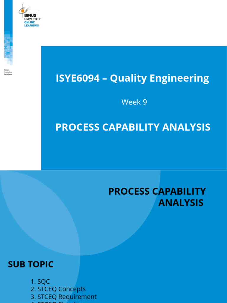 PPT9-Process Capability Analysis | PDF | Artificial Intelligence ...