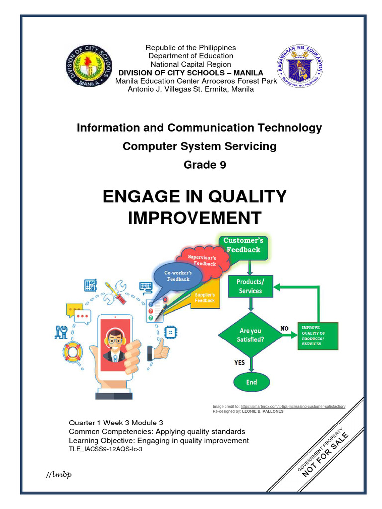 Quality Improvement in ICT Education | PDF | Iso 9000 | Quality ...