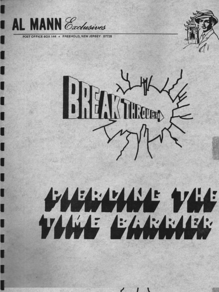Al Mann - Breakthrough | PDF | Deception | Illusion