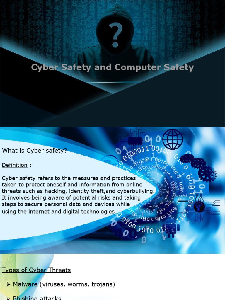 cyber safety seminar | PDF | Malware | Threat (Computer)