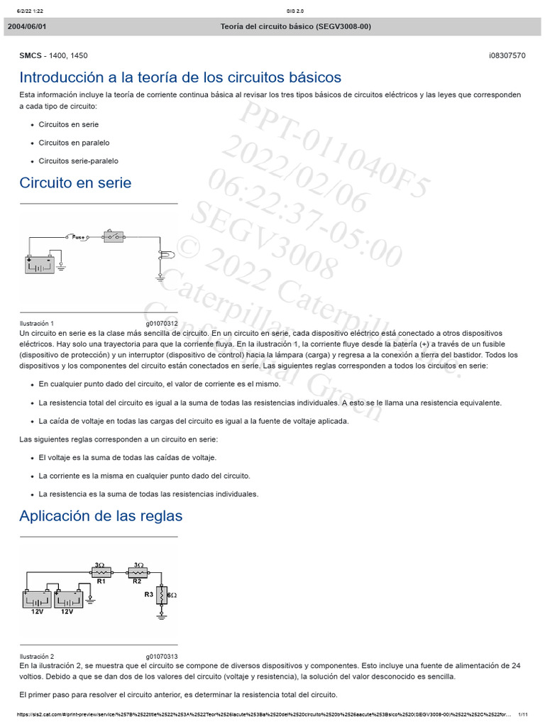 Circuito Basico | PDF | Red eléctrica | Resistencia Eléctrica y Conductancia