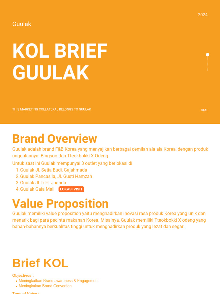 New Content Brief Guulak | PDF | Ilmu Sosial | Griya & Taman