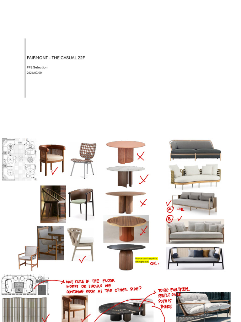 Rev 20240709 - FFE Selection | PDF