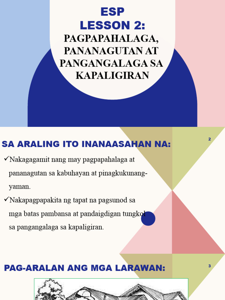 ESP LESSON 3 | PDF