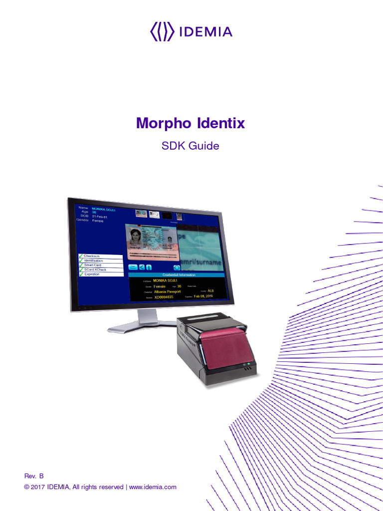 Morpho_Identix_-_SDK_Guide_-_Rev_B | PDF | Computer File | Authentication