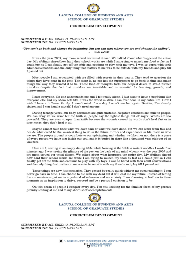 Lcba Docs Template | PDF