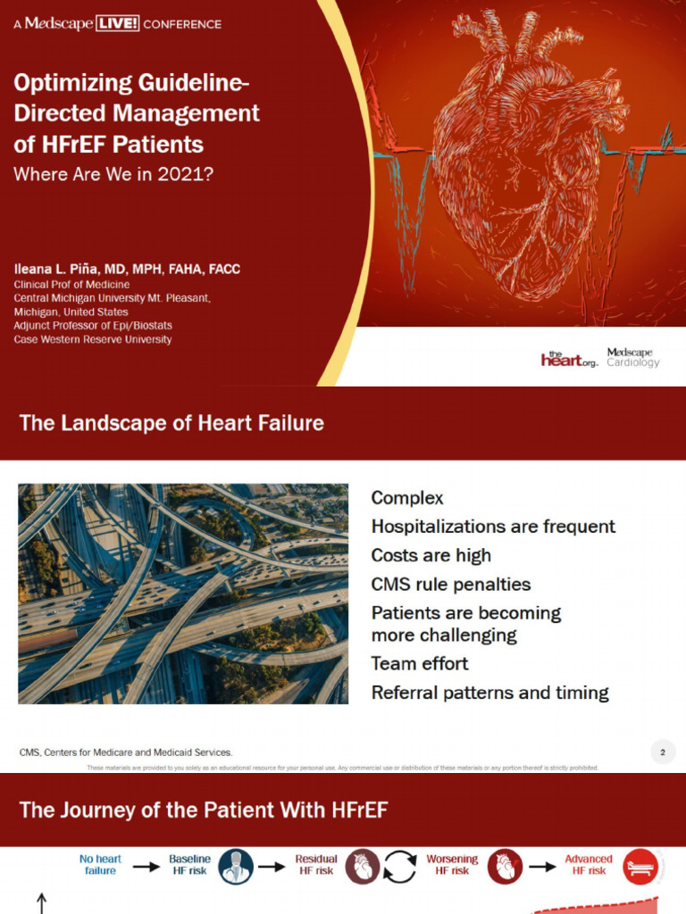 Heart Failure (HFrEF) GDMT 2021 | PDF | Heart Failure | Clinical Medicine