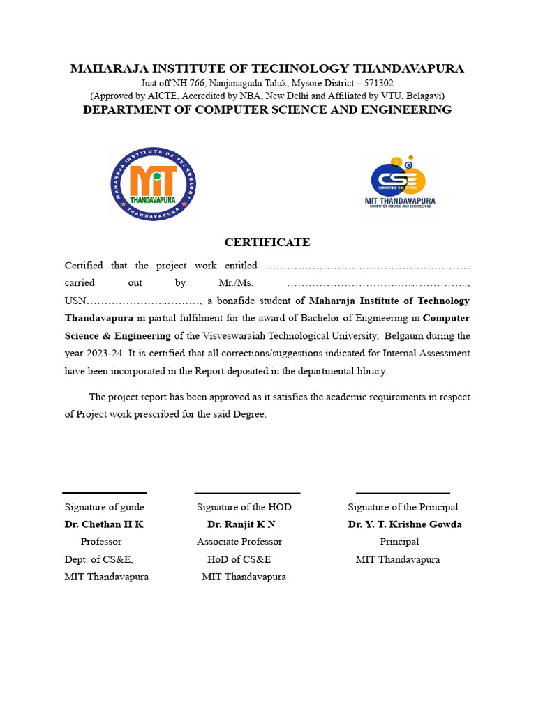 Project Certificate Sheet (21 Scheme) | PDF | Engineering | Career And ...