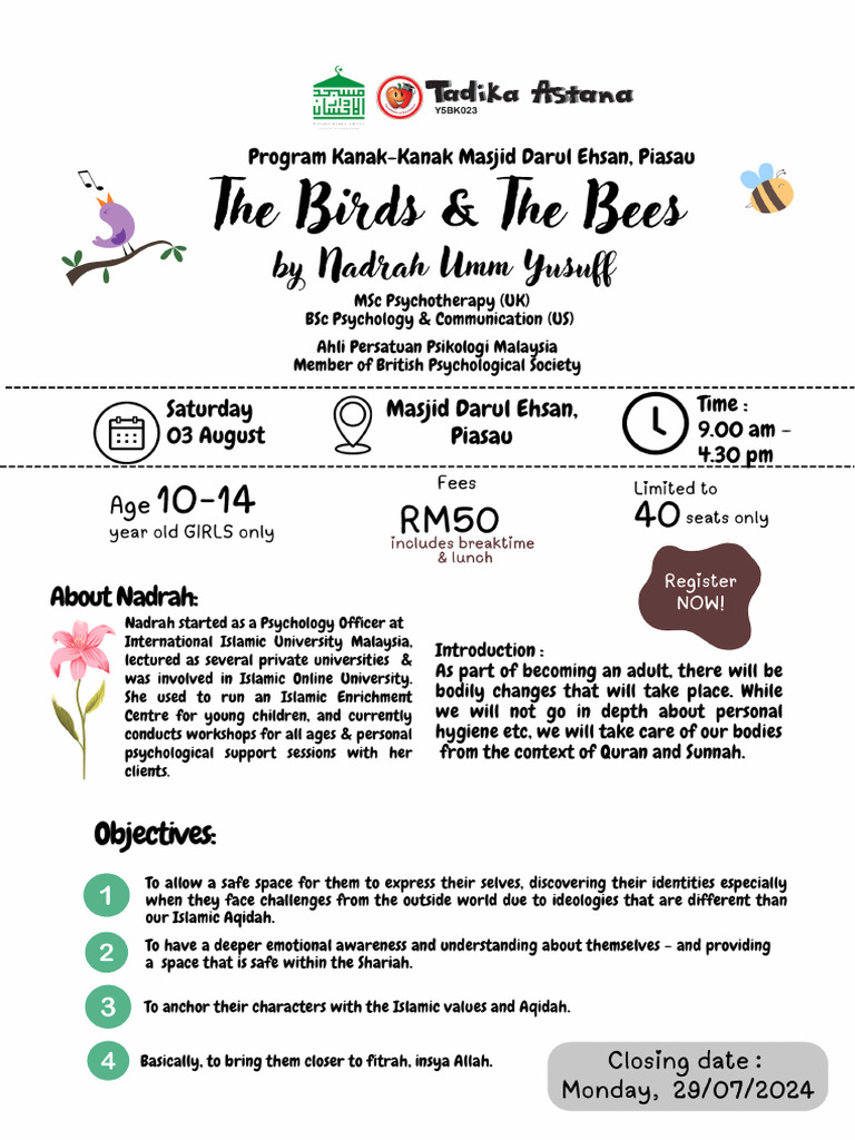 Birds Bees Flyer | PDF