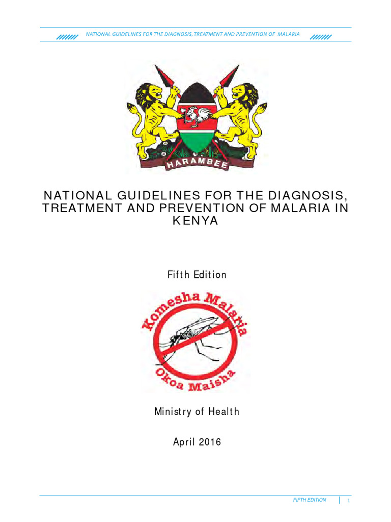 obs guidelines | PDF | Malaria | Plasmodium