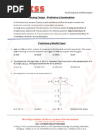 Tessolve Semiconductor Placement Papers and Patterns | PDF