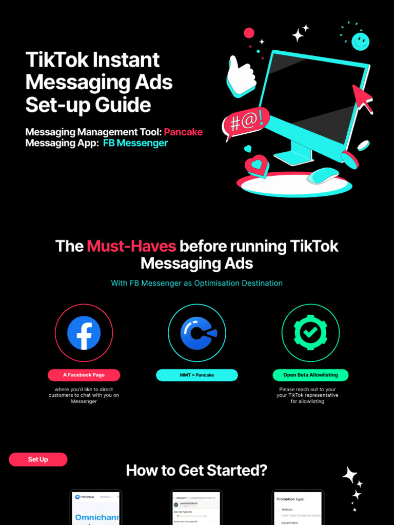 EXTERNAL Instant Messaging App Ads Set Up Guide Pancake X FB Messenger | PDF | Instant Messaging ...