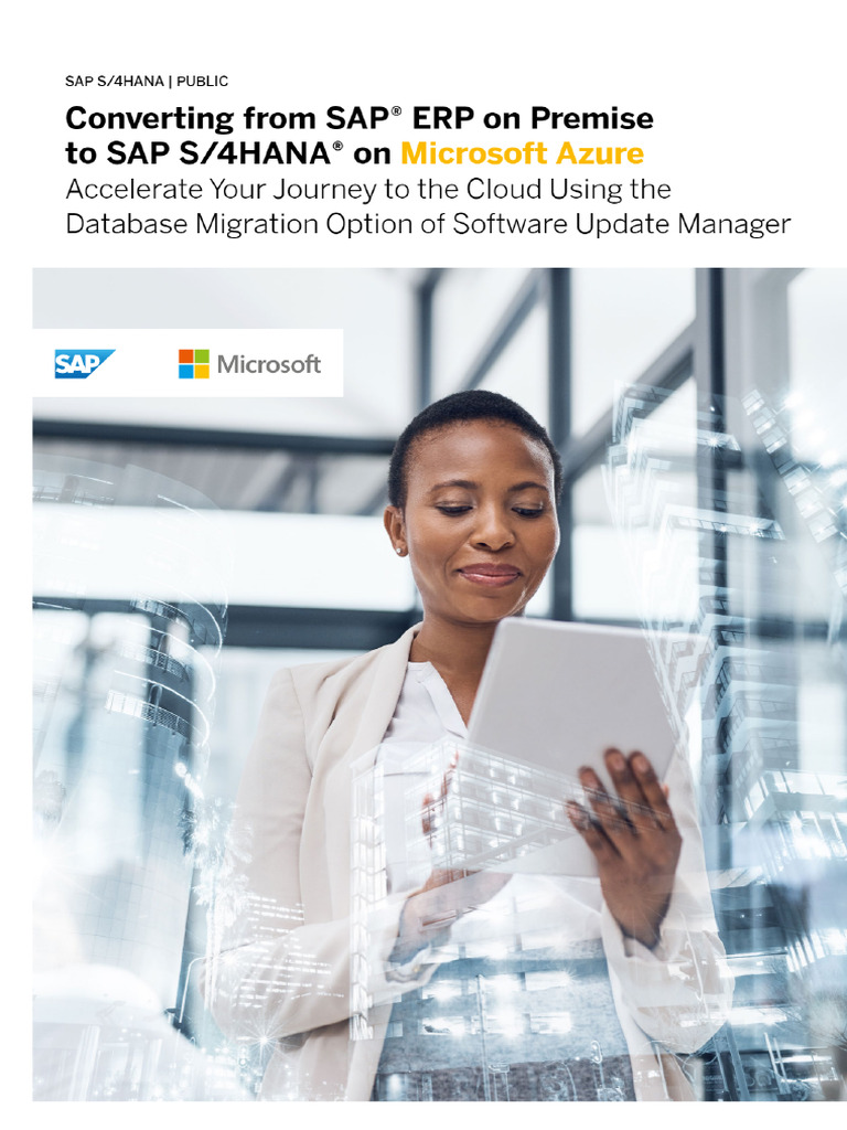 Converting From SAP ERP On Premise To SAP S - 4HANA On Microsoft Azure ...