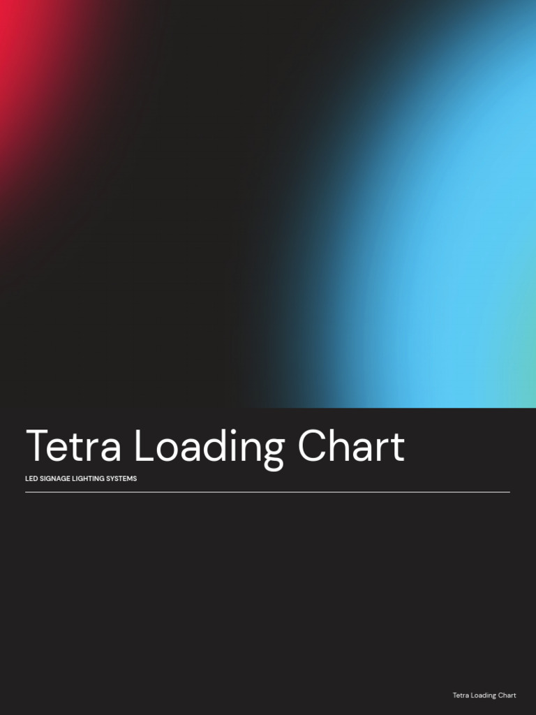 Tetra LED Loading Chart 2022_240616_162505 | PDF