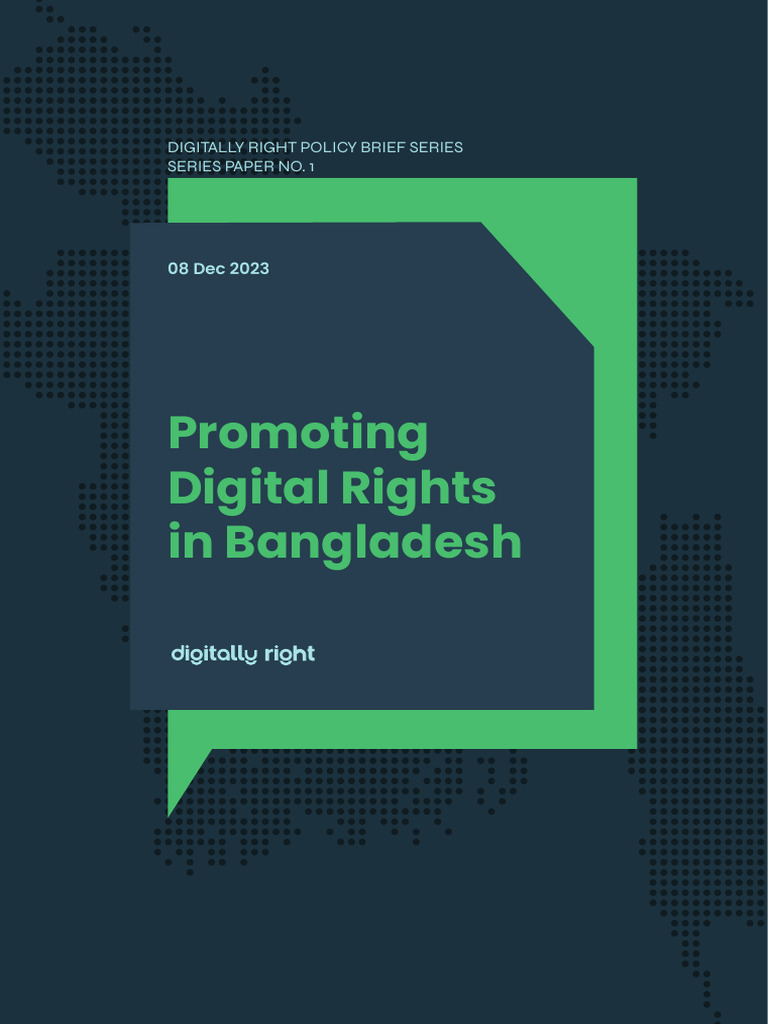 Digitally Right Policy Brief Series Paper 1 | PDF | Privacy | Internet Digitally Right Policy Brief Series Paper 1 | PDF | Privacy | Internet