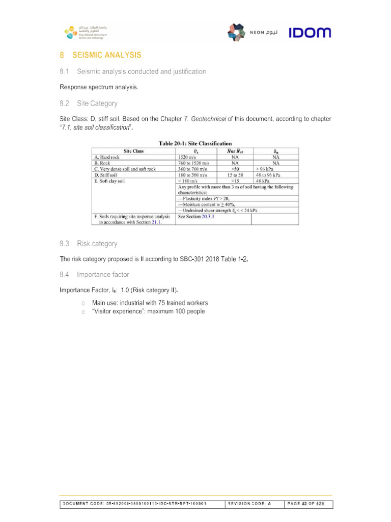Seismic Parameter | PDF